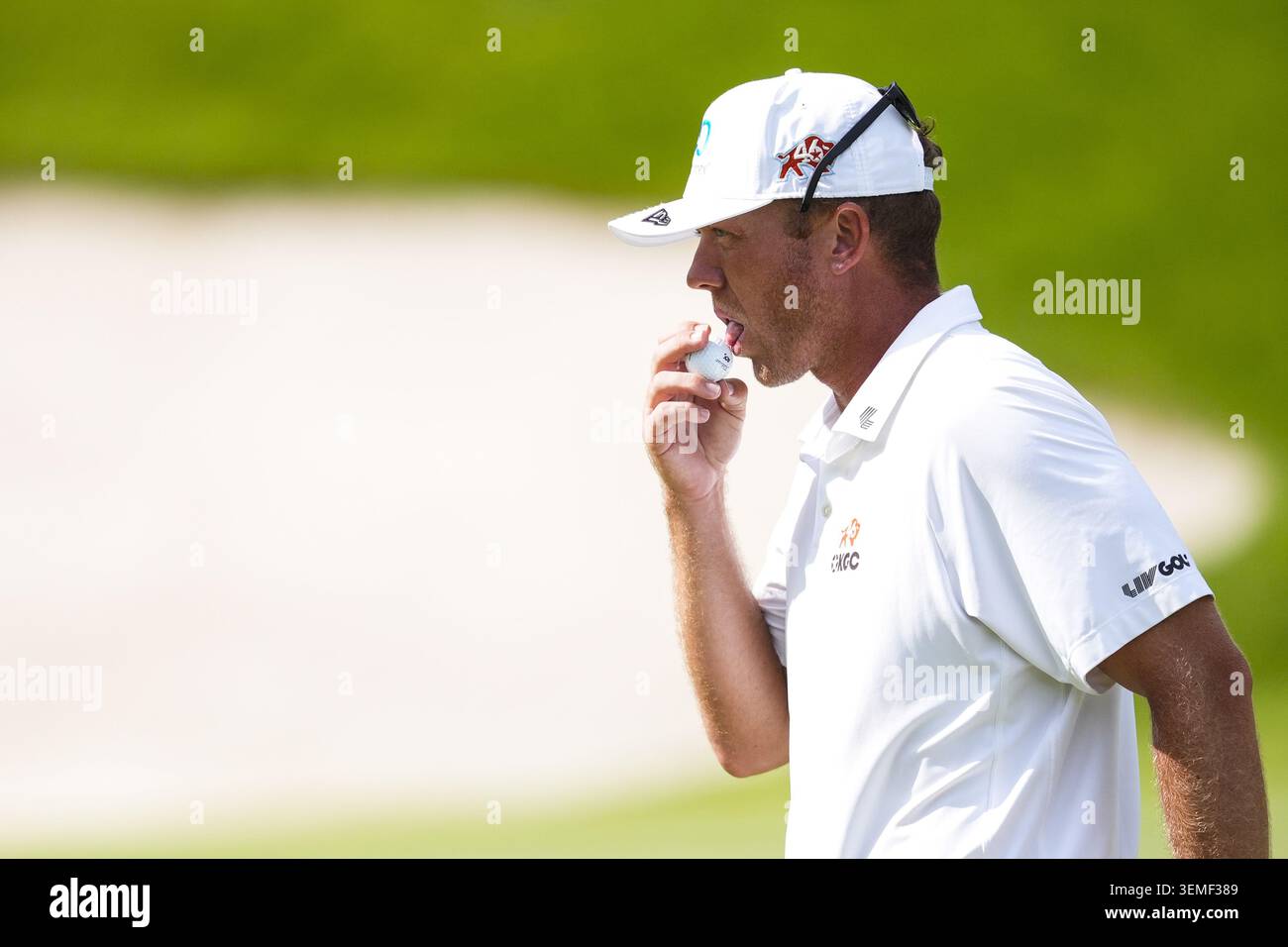 IPA85426143 - Talor Gooch of KGC team during day three of the LIV Golf ...
