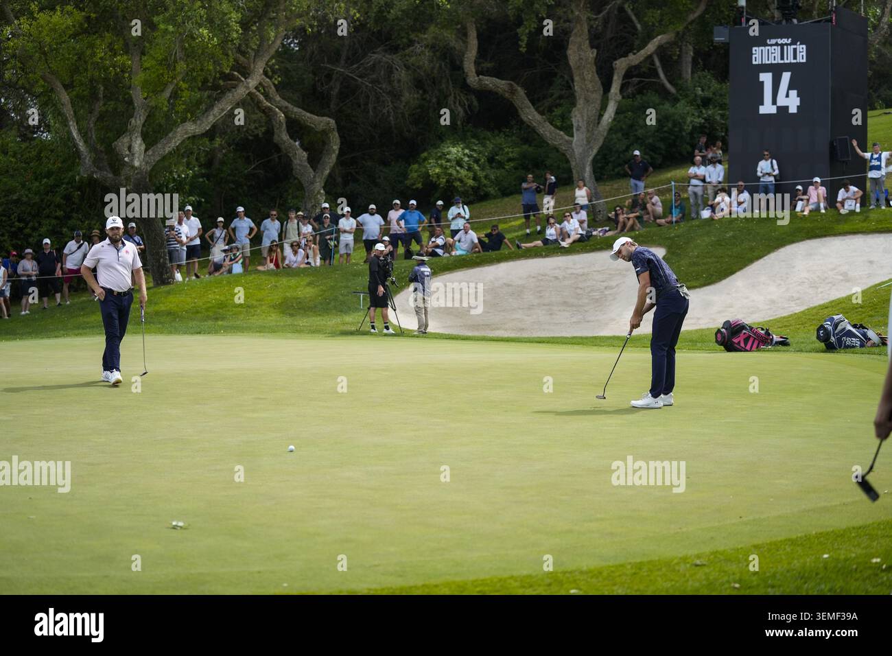 IPA85426146 - Thomas Detry of Aces team during day three of the LIV ...