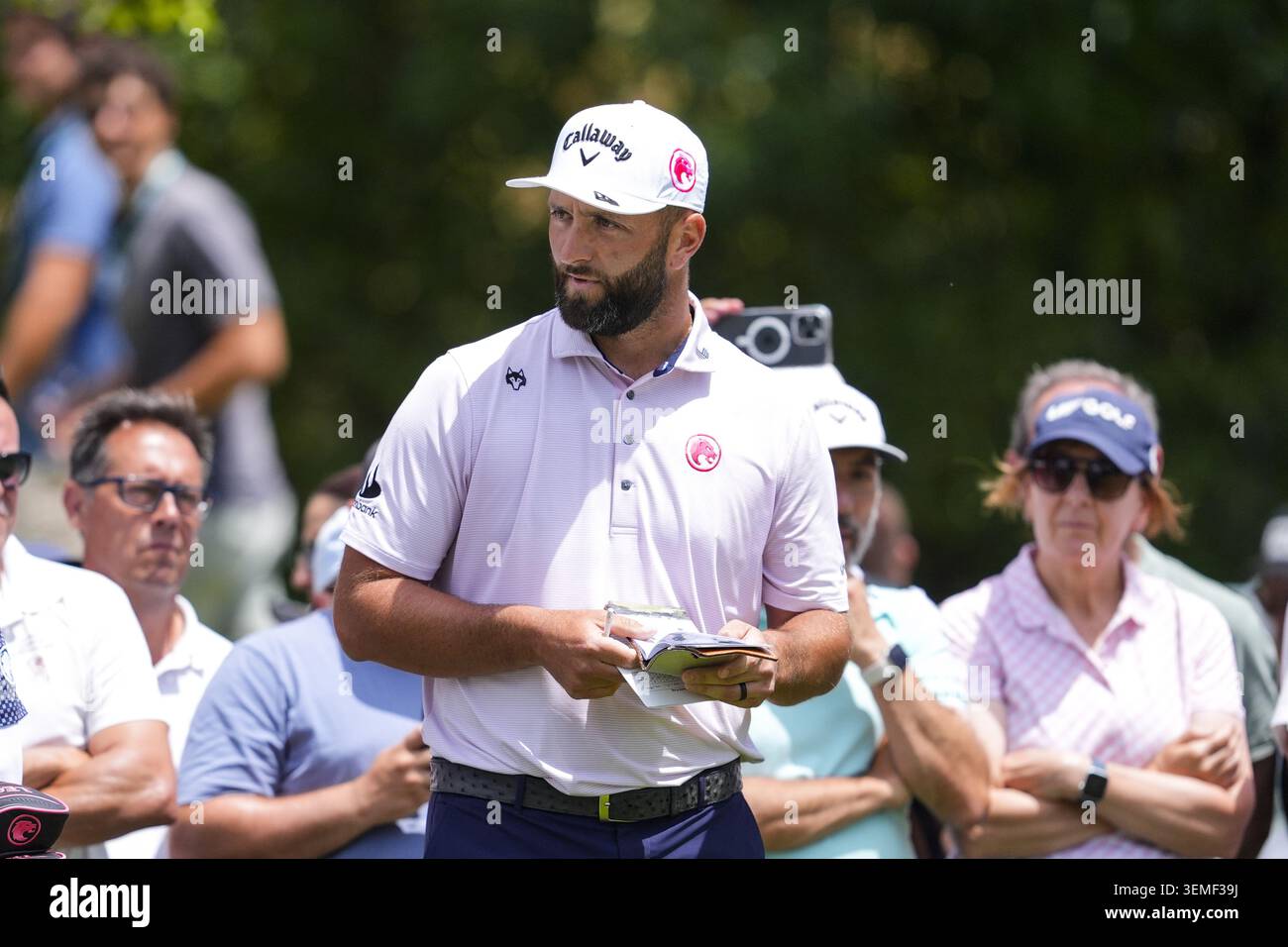 IPA85426152 - Jon Rahm of Legion XIII team during day three of the LIV ...