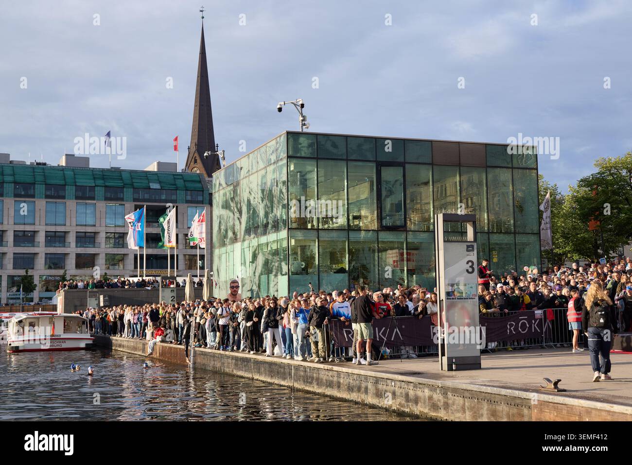 07 June 2026, Hamburg: Triathlon, European Championship, Ironman, women ...