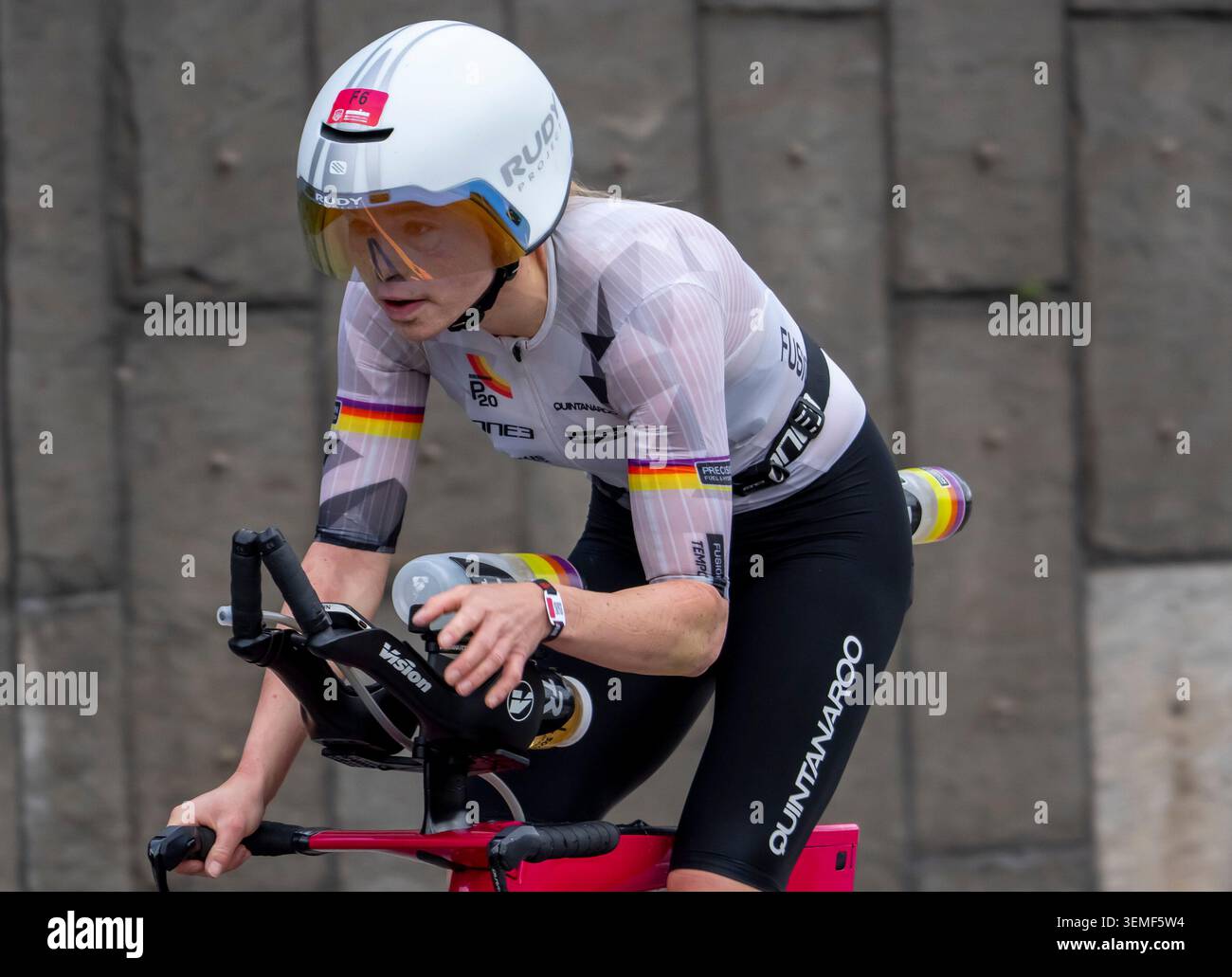 Katrine Christensen (Denmark) Hamburg, June 7, 2026, Triathlon, IRONMAN ...