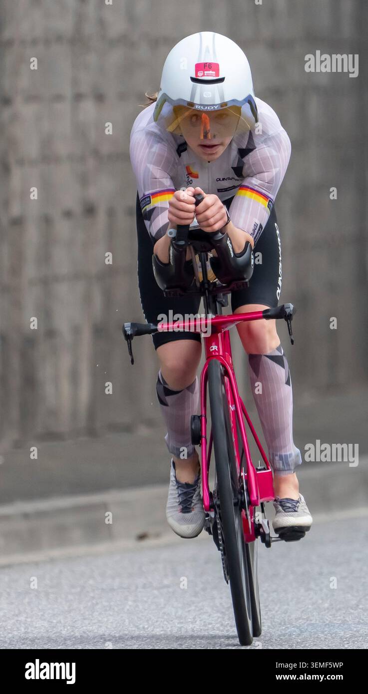 Katrine Christensen (Denmark) Hamburg, June 7, 2026, Triathlon, IRONMAN ...