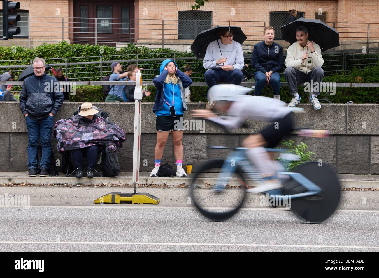 07 June 2026, Hamburg: Triathlon, European Championships, Ironman: A ...