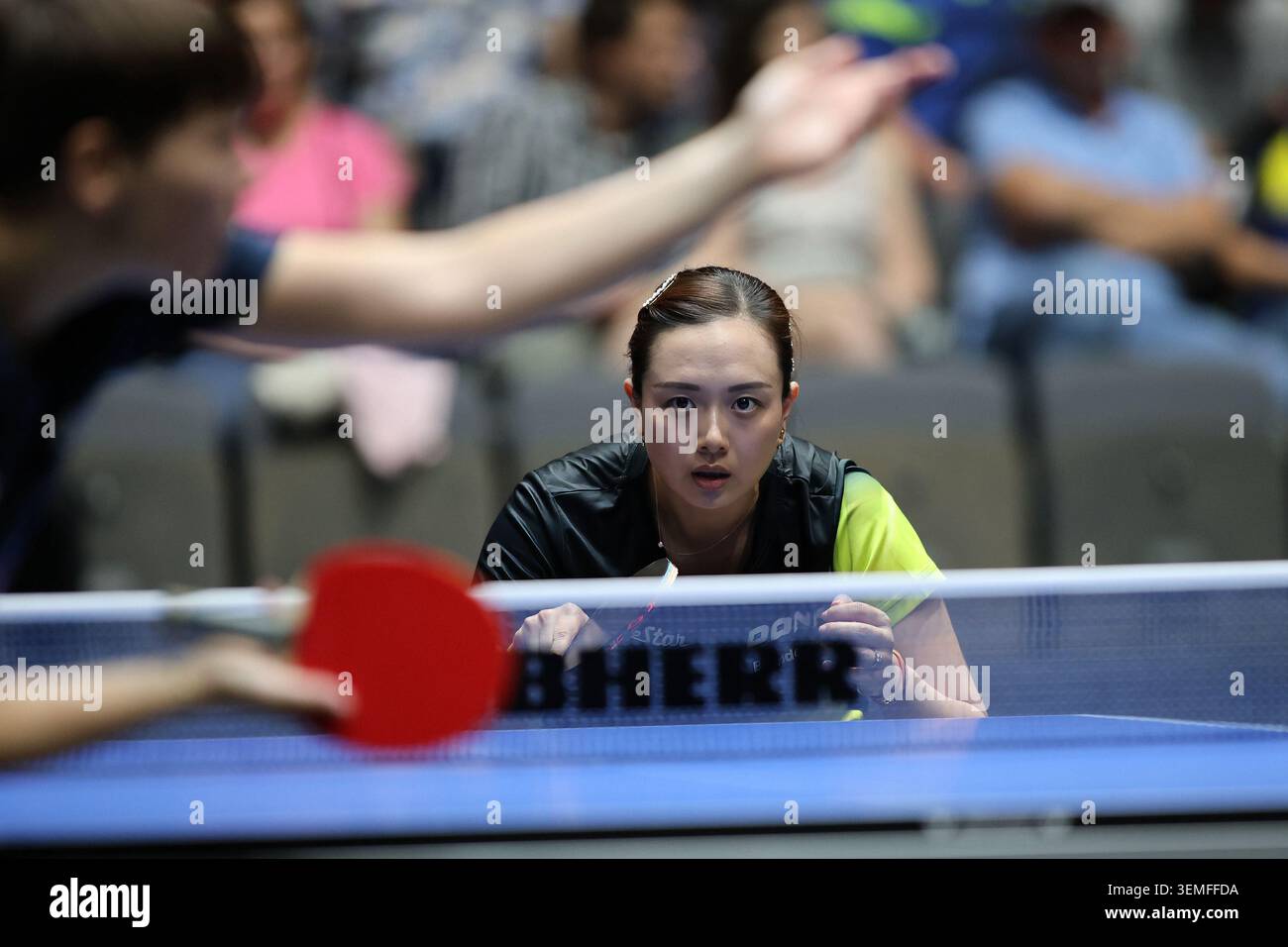 Yuan Wan ist Fokusiert. GER / Erfurt / TT Finals 2026 / Deutsche ...