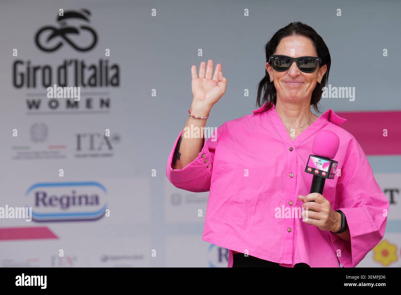 Fabiana Luperini during Stage 9 of the Giro d’Italia Women, from ...