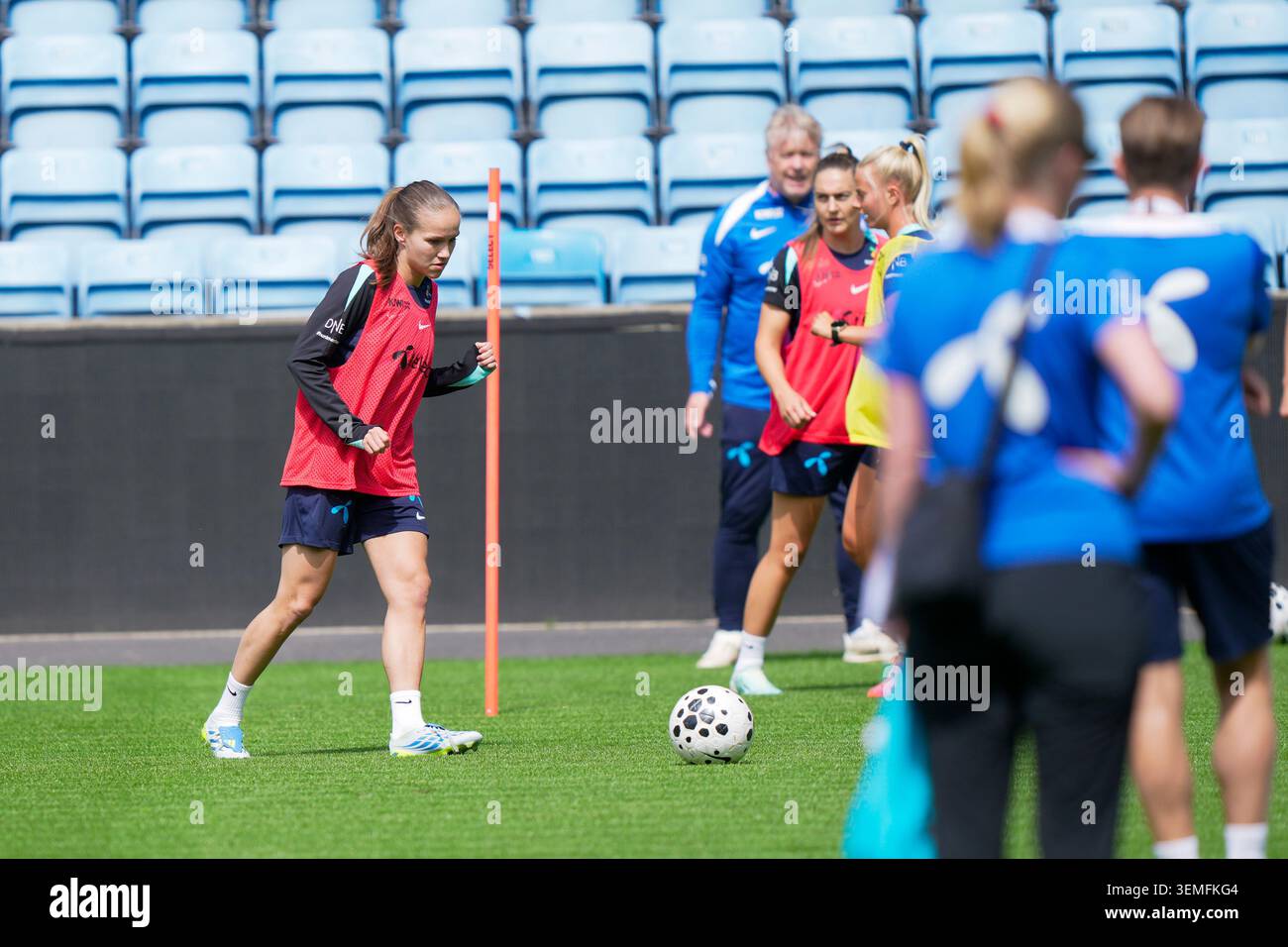 Oslo 20260607. Guro Reiten prepares for the World Cup qualifier against ...