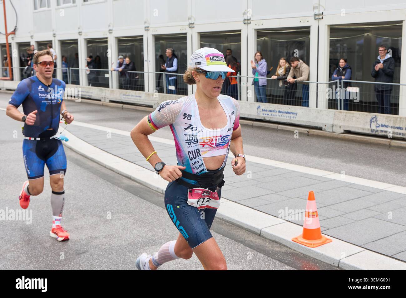 07 June 2026, Hamburg: Triathlon, women, European Championships ...