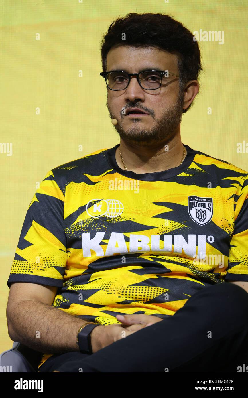 MUMBAI, INDIA - JUNE 7: Sourav Ganguly attends the launch of KABUNI ...