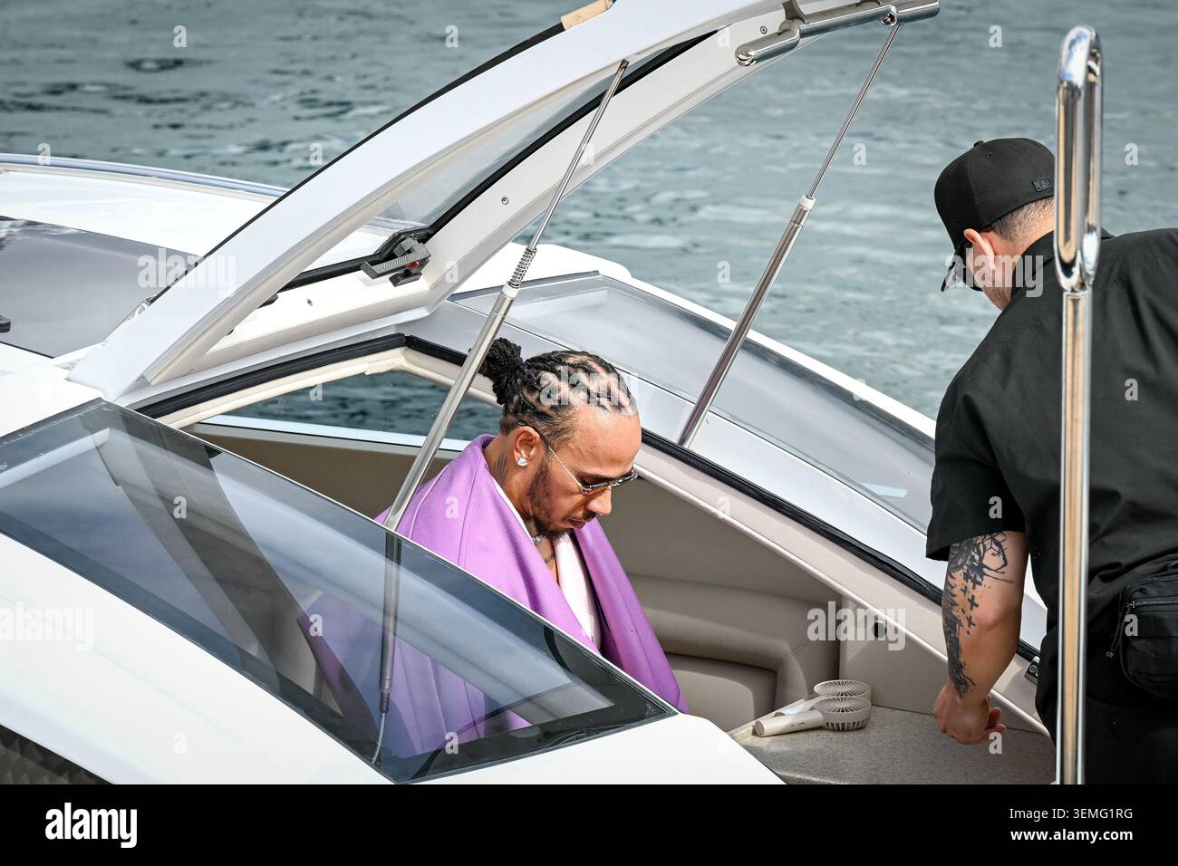 Monaco, Monte Carlo, 7th June 2026, Lewis Hamilton, Ferrari, during the ...