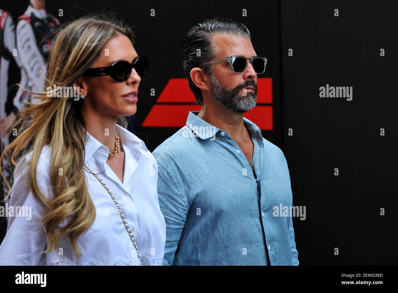 Monaco, Monte Carlo. 07th June, 2026. Donald Trump Jr (USA) with his ...