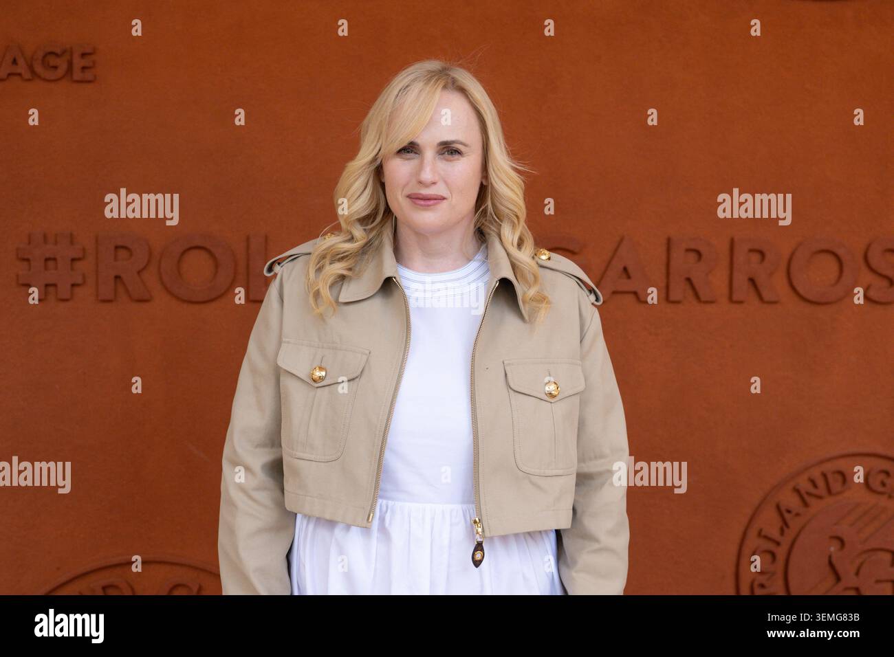 Rebel Wilson posing at the village during Day Fifteen of the 2026 ...