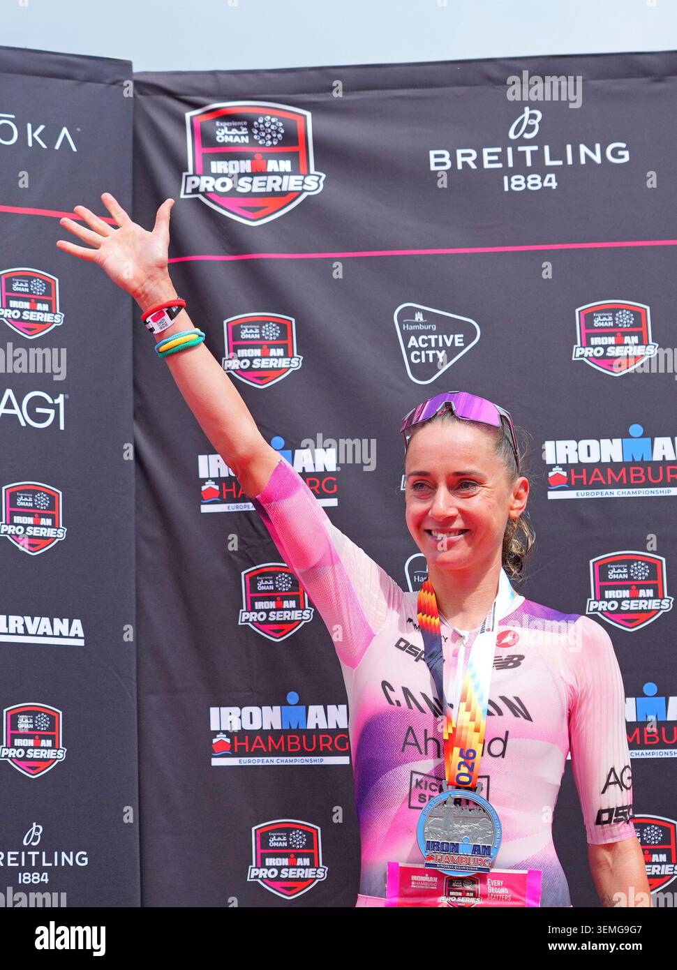 Laura Philipp (Germany, 2nd place) Hamburg, June 7, 2026, Triathlon ...