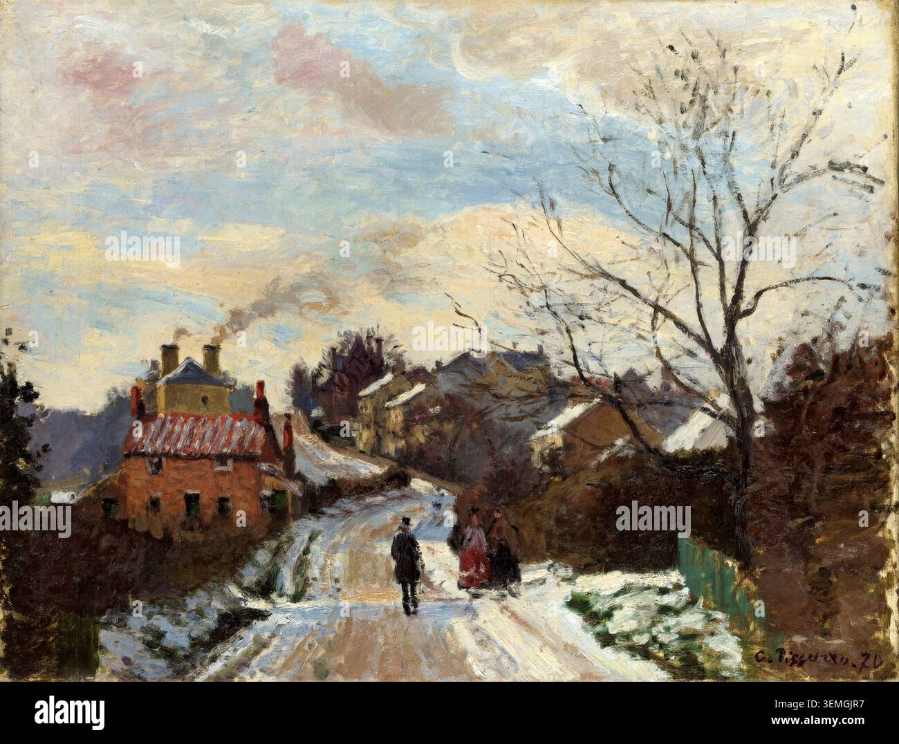 Camille Pissarro, Fox Hill, Upper Norwood (Fox Hill, Upper Norwood ...