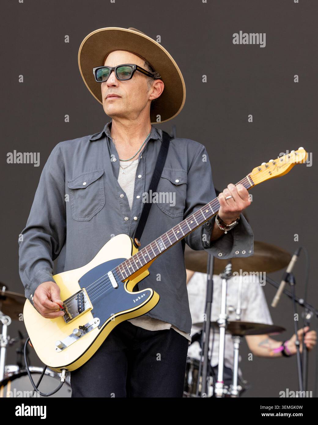 Jakob Dylan of The Wallflowers during the Railbird Music Festival on ...