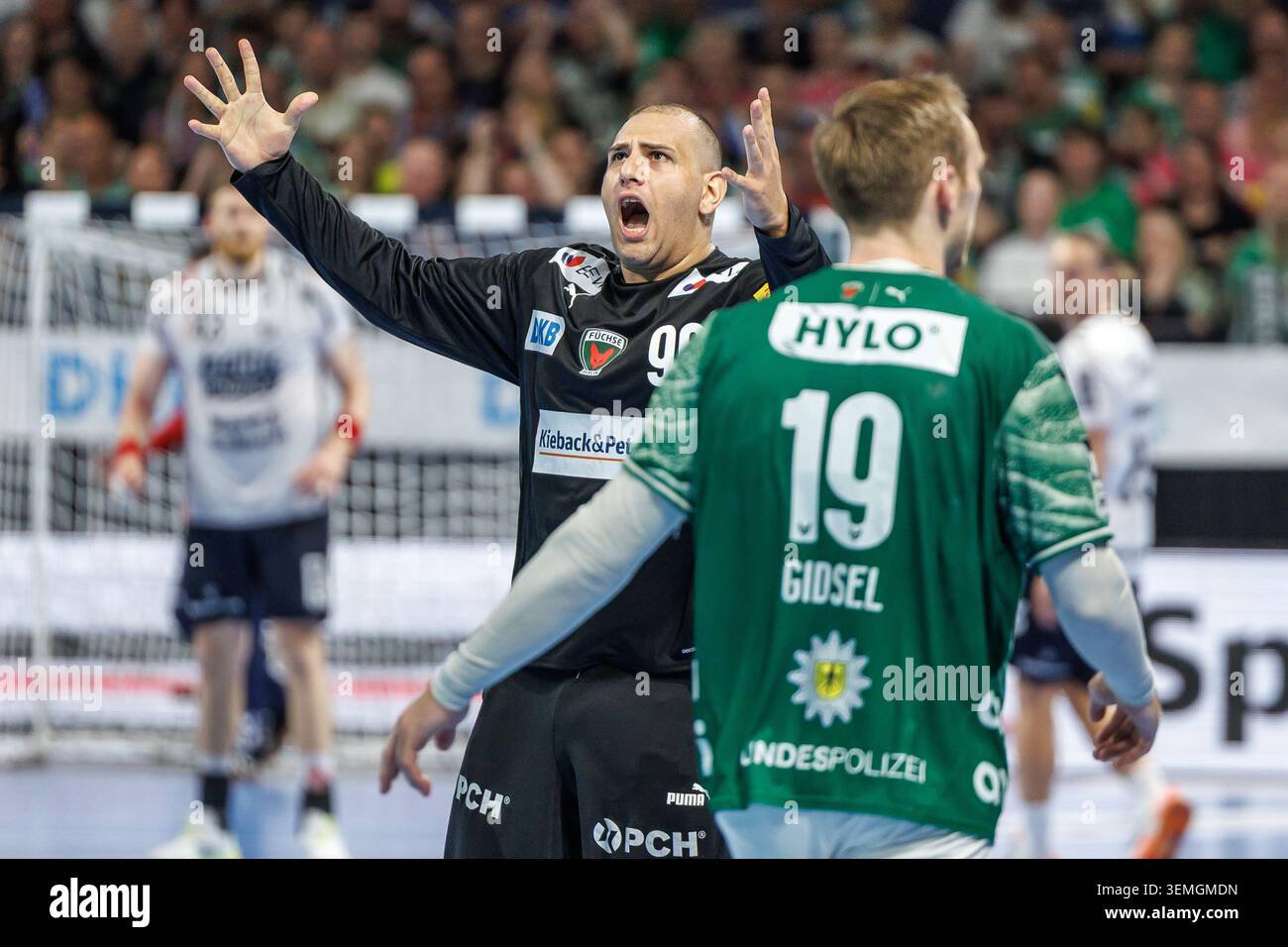 07 June 2026, Berlin: Handball, Men, Bundesliga, Füchse Berlin - SG ...