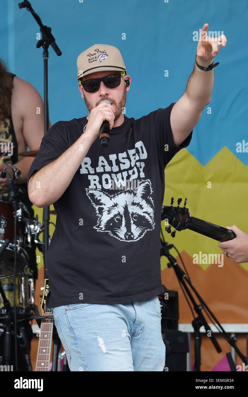 NASHVILLE, TN - JUNE 6: Trey Lewis at day 3 of CMA Fest 2026 at Nissan ...