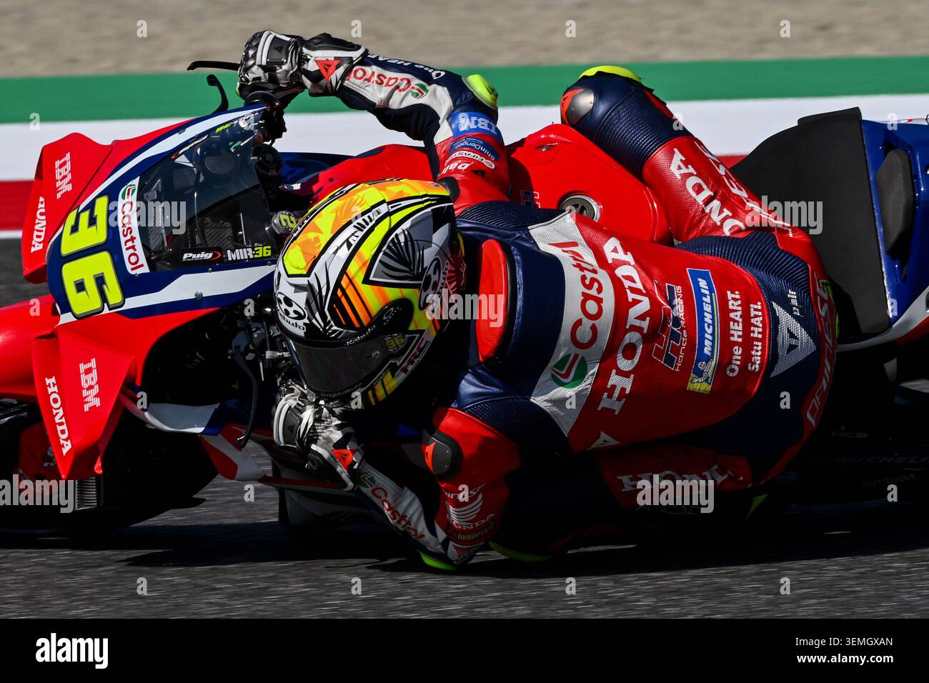 IPA85441907 - Spanish rider Joan Mir of Honda HRC Castrol during Gran ...