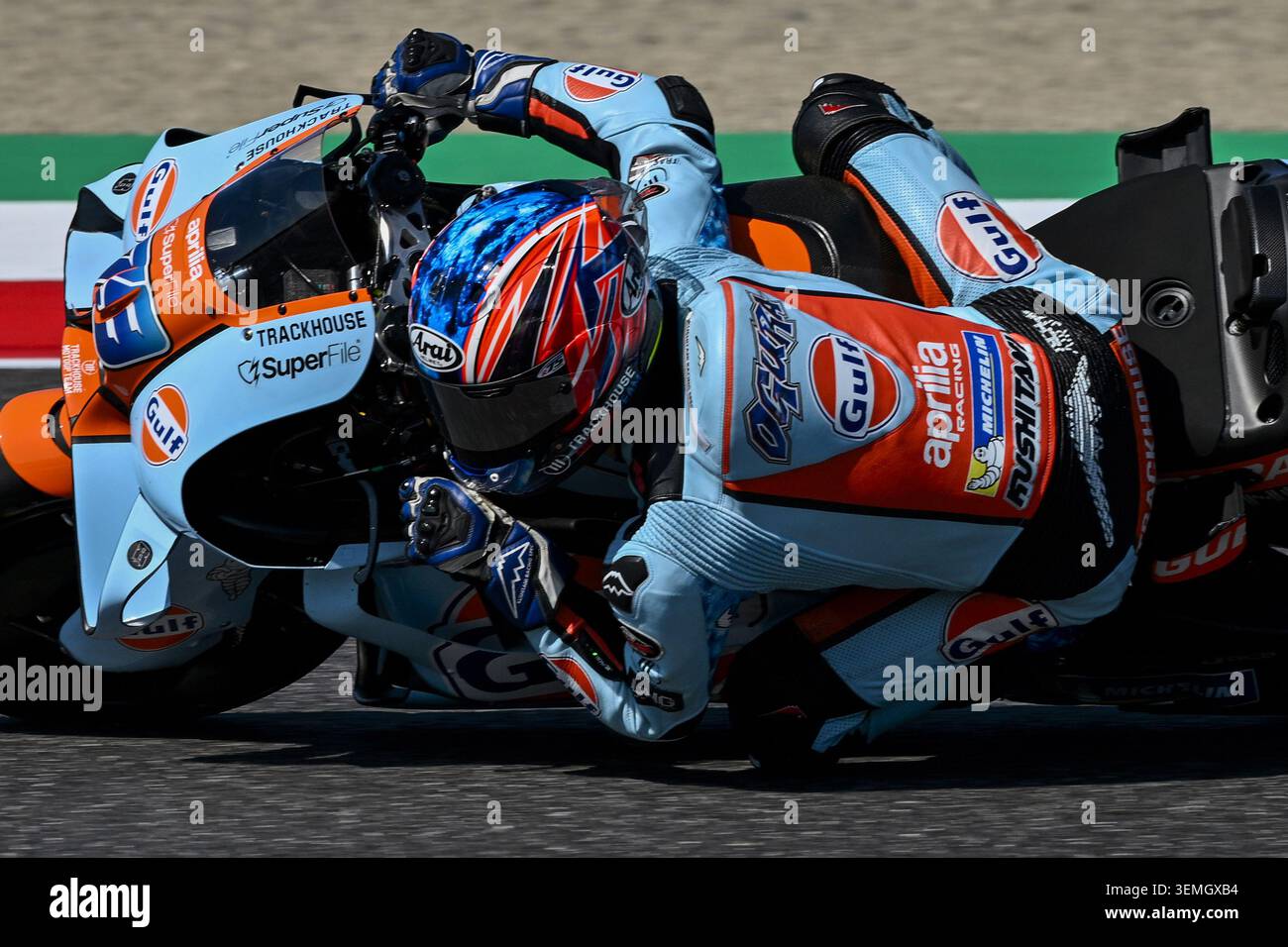 IPA85441868 - Japanese rider Ai Ogura of Trackhouse MotoGP Team during ...