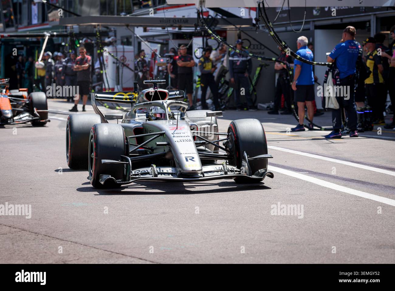 Monaco, Monte Carlo, 7th June 2026, Nico Hulkenberg, Audi, during the ...