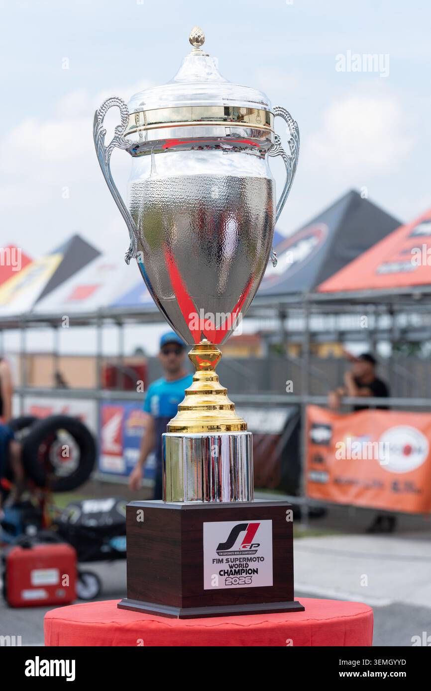 IPA85443456 - Awards Ceremony during FIM Supermoto World Championship ...