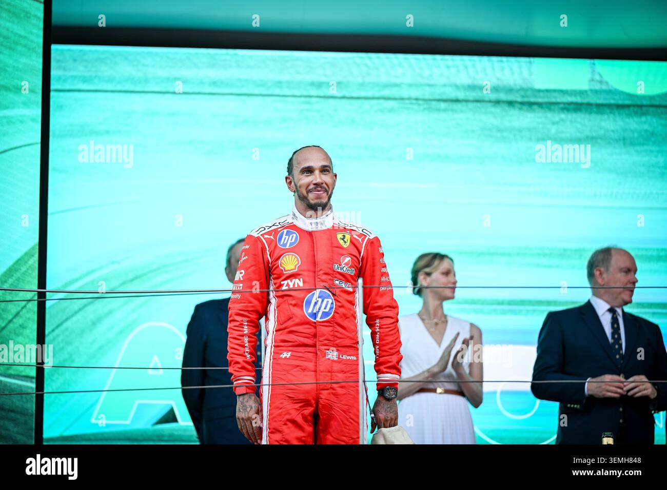 Monaco, Monte Carlo, 7th June 2026, Lewis Hamilton, Ferrari, during the ...