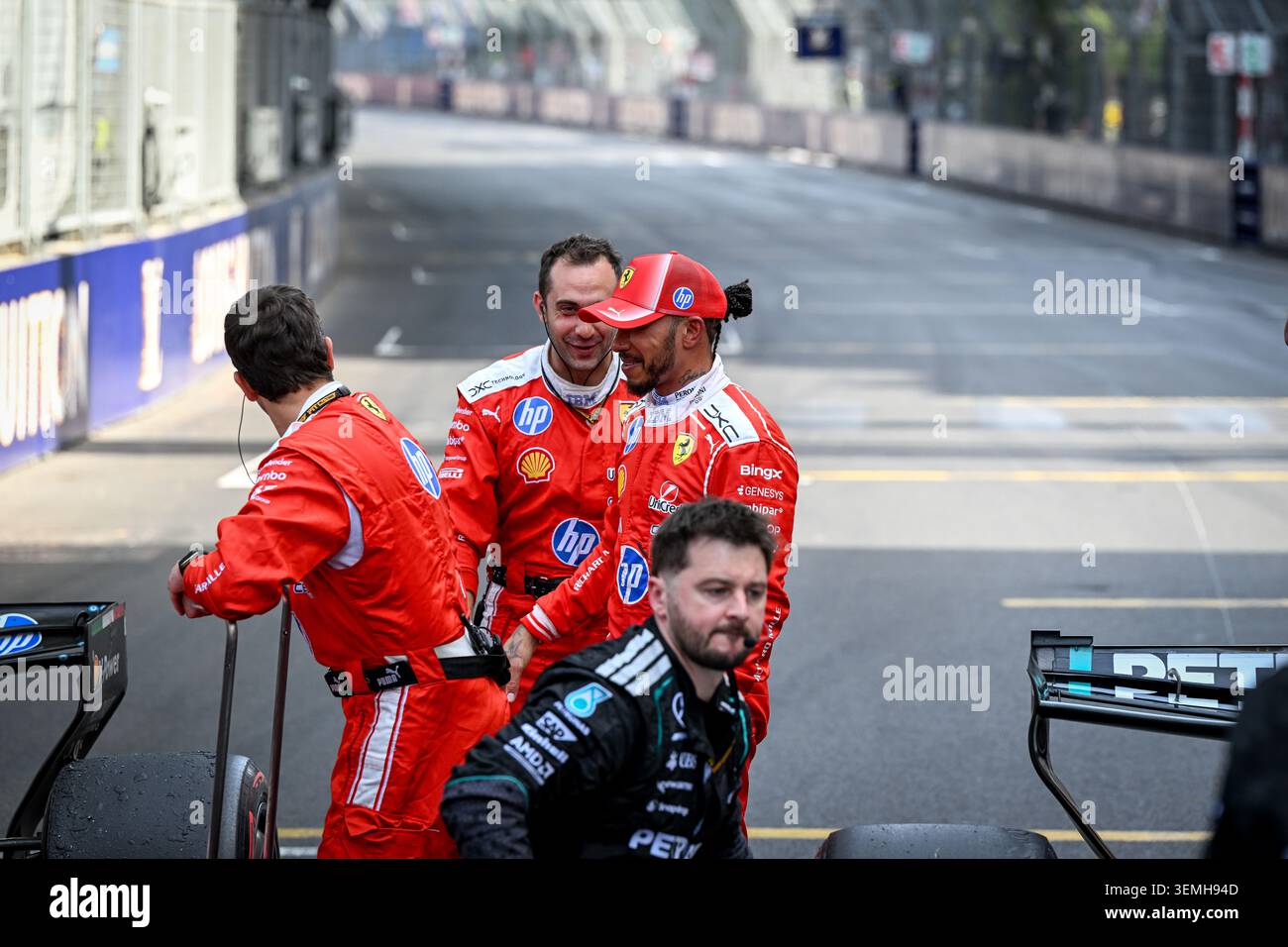 Monaco, Monte Carlo, 7th June 2026, Lewis Hamilton, Ferrari, during the ...