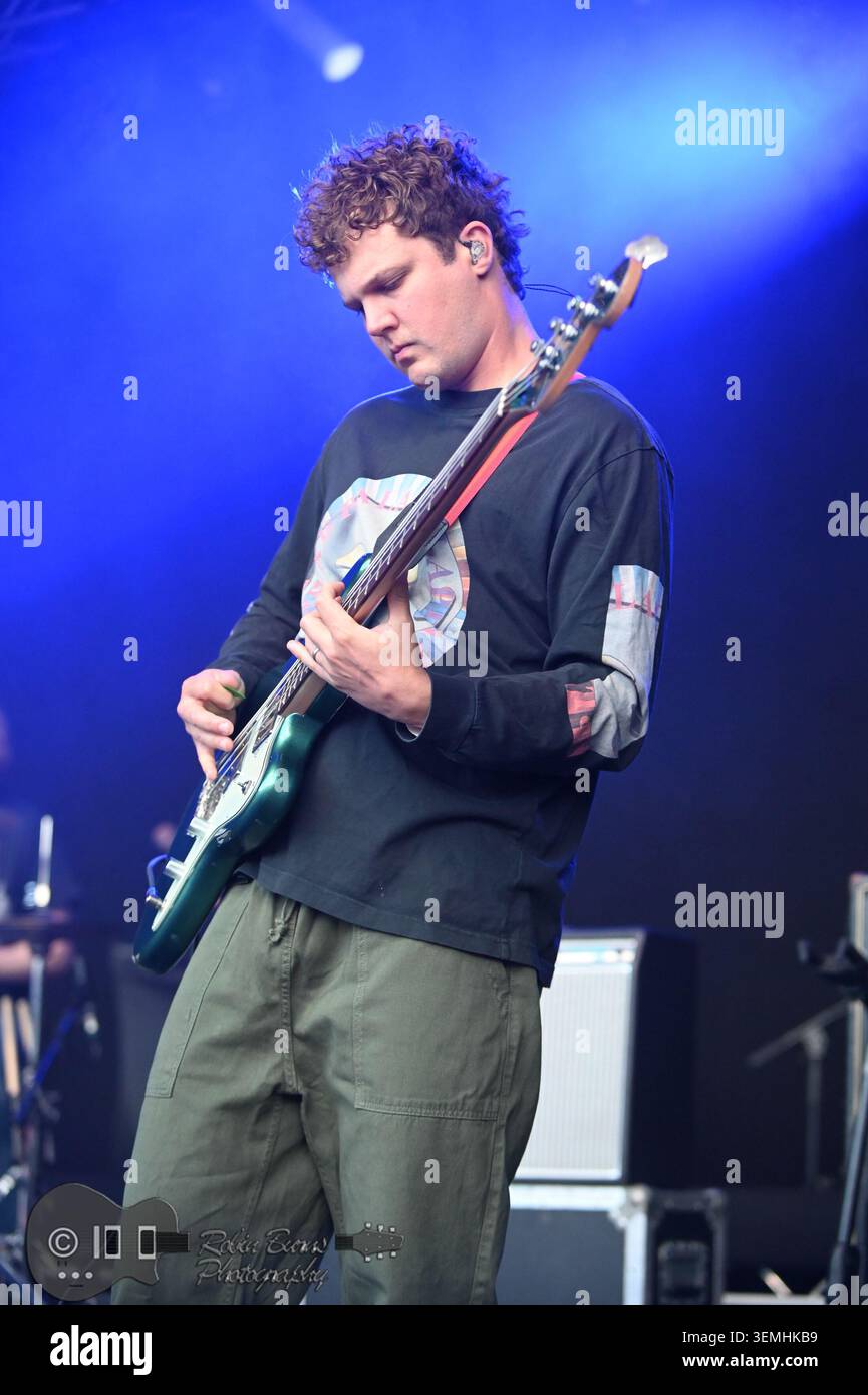 Sea Girls Performing at Donny Fest 26 , 2026 , Doncaster, UK Stock ...