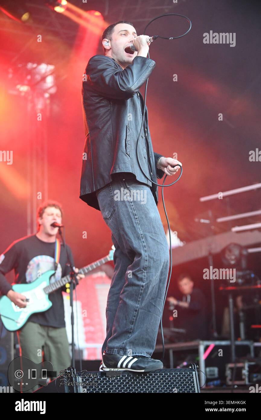 Sea Girls Performing at Donny Fest 26 , 2026 , Doncaster, UK Stock ...