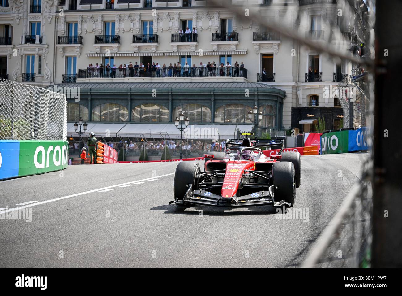Monaco, Monte Carlo, 7th June 2026, Lewis Hamilton, Ferrari, during the ...