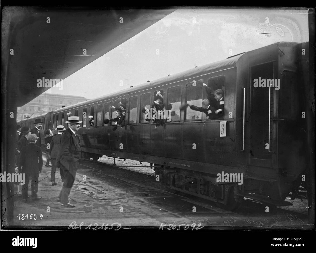 1927 press photograph france summer camp rail transport hi-res stock ...