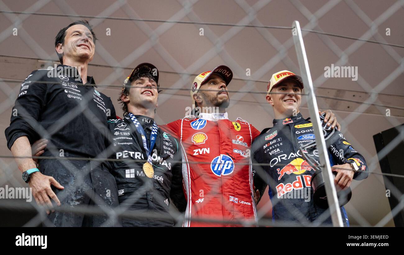 IPA85448363 - Podium during Grand Prix de Monaco 2026, Formula 1 ...