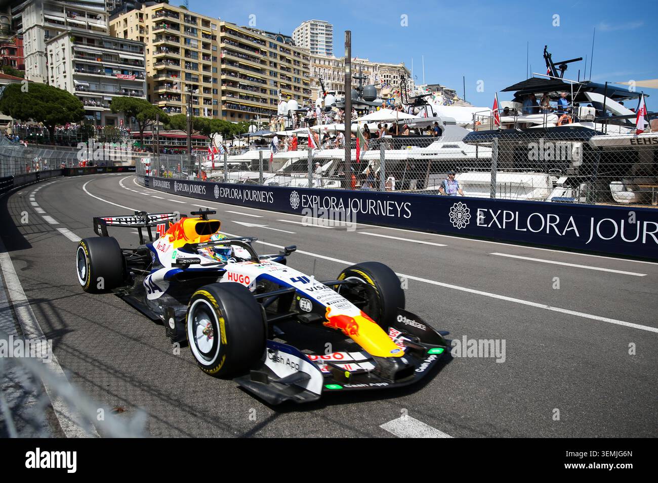 Montecarlo, Monaco. 7 Jun, 2026. Arvid Lindblad of UK driving the (41 ...