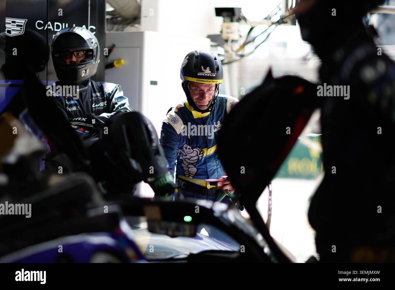 IPA85449955 - michelin engineer, portrait, during the Test Day of the ...