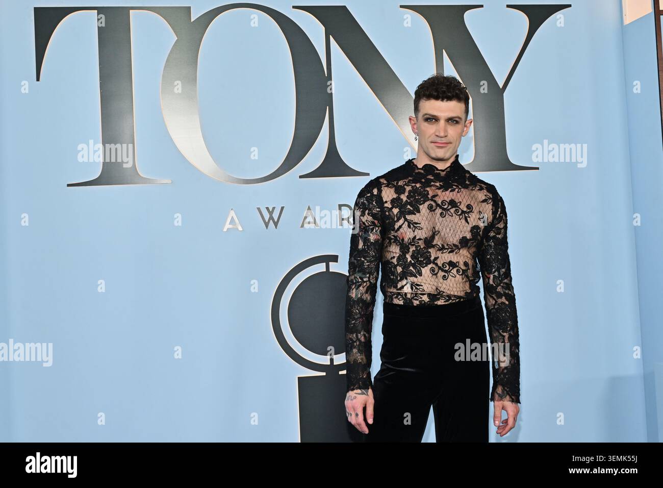 Sam Pinkleton arrives at the 79th Tony Awards on Sunday, June 7, 2026 ...