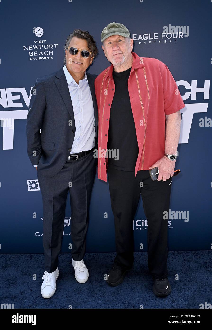 Ted McGinley and Ed O'Neill arriving to the ‘Shrinking’ cast at the ...