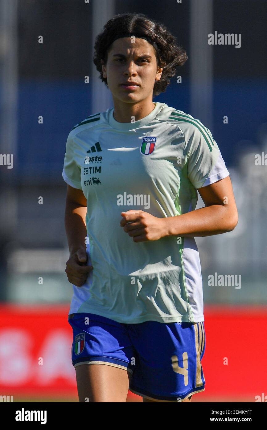IPA85455618 - Eva Schatzer (Italy) during Qualifiers - Italy vs Serbia ...