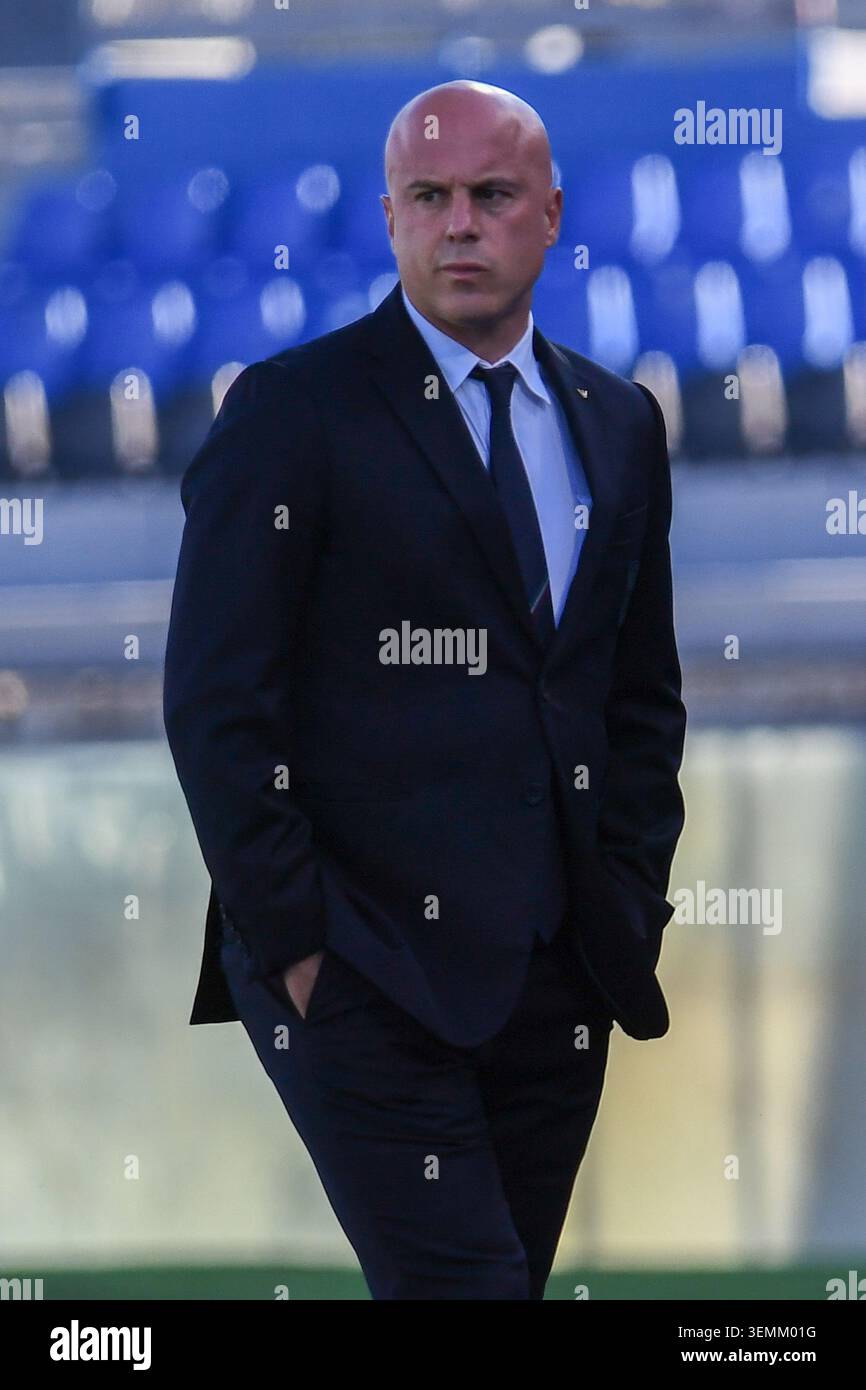 IPA85455587 - Head Coach Andrea Soncin (Italy) during Qualifiers ...