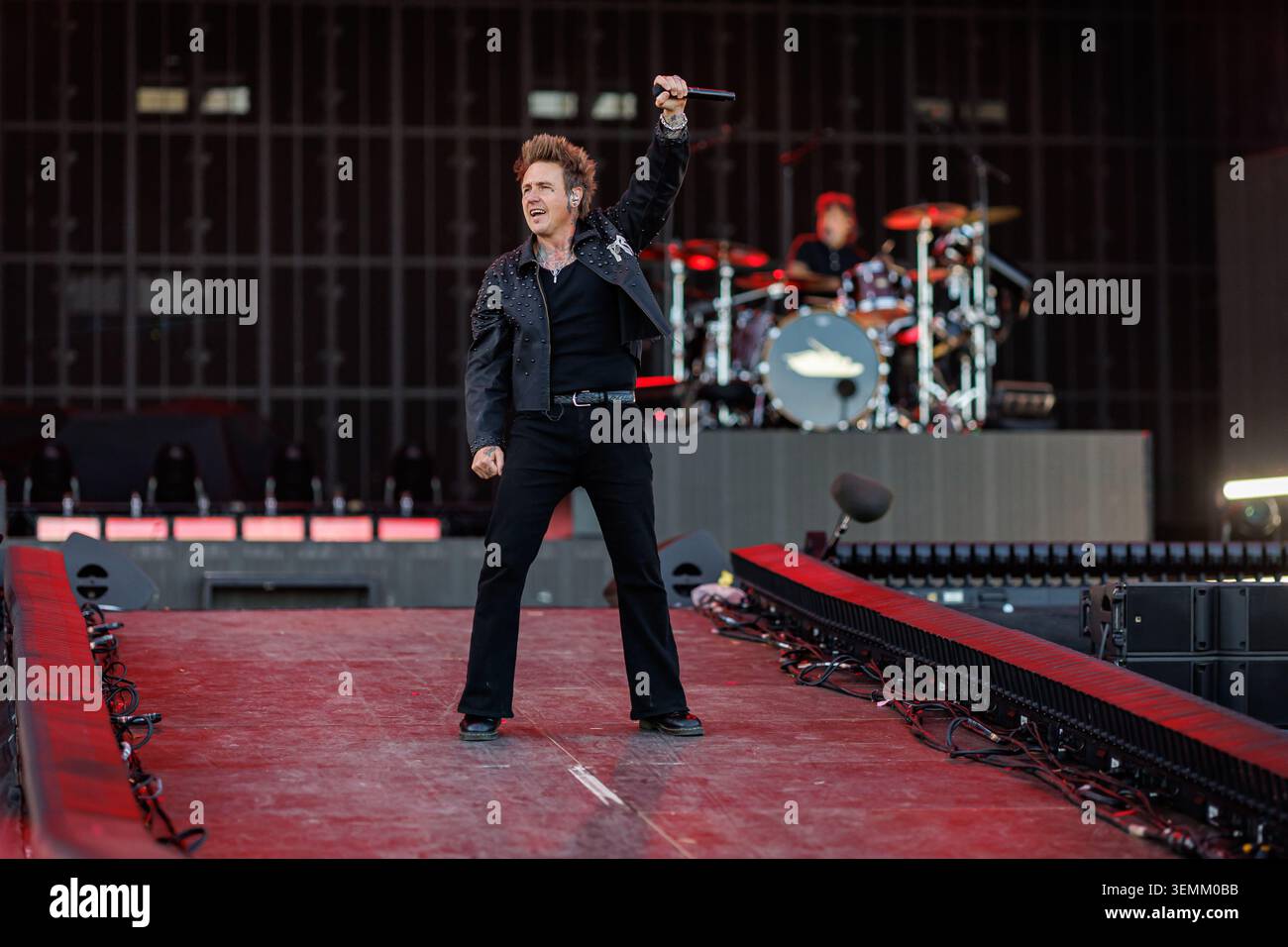 07 June 2026, Bavaria, Nuremberg: Jacoby Shaddix, singer of the US rock ...