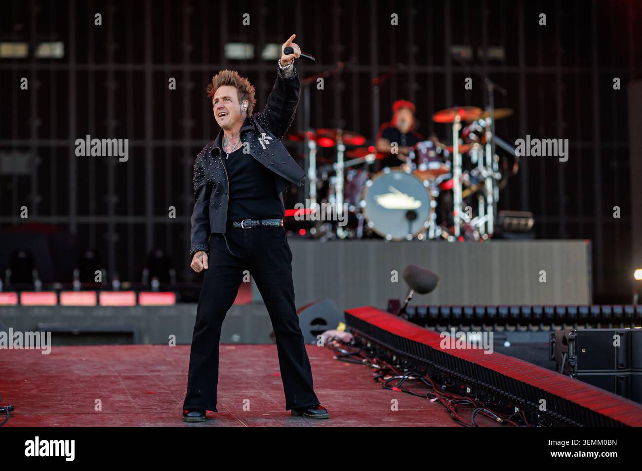 07 June 2026, Bavaria, Nuremberg: Jacoby Shaddix, singer of the US rock ...
