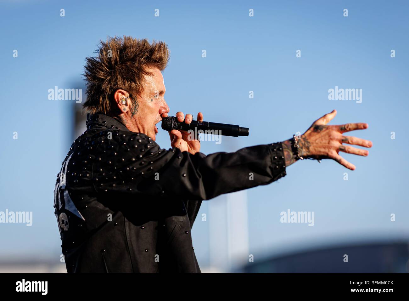 07 June 2026, Bavaria, Nuremberg: Jacoby Shaddix, singer of the US rock ...