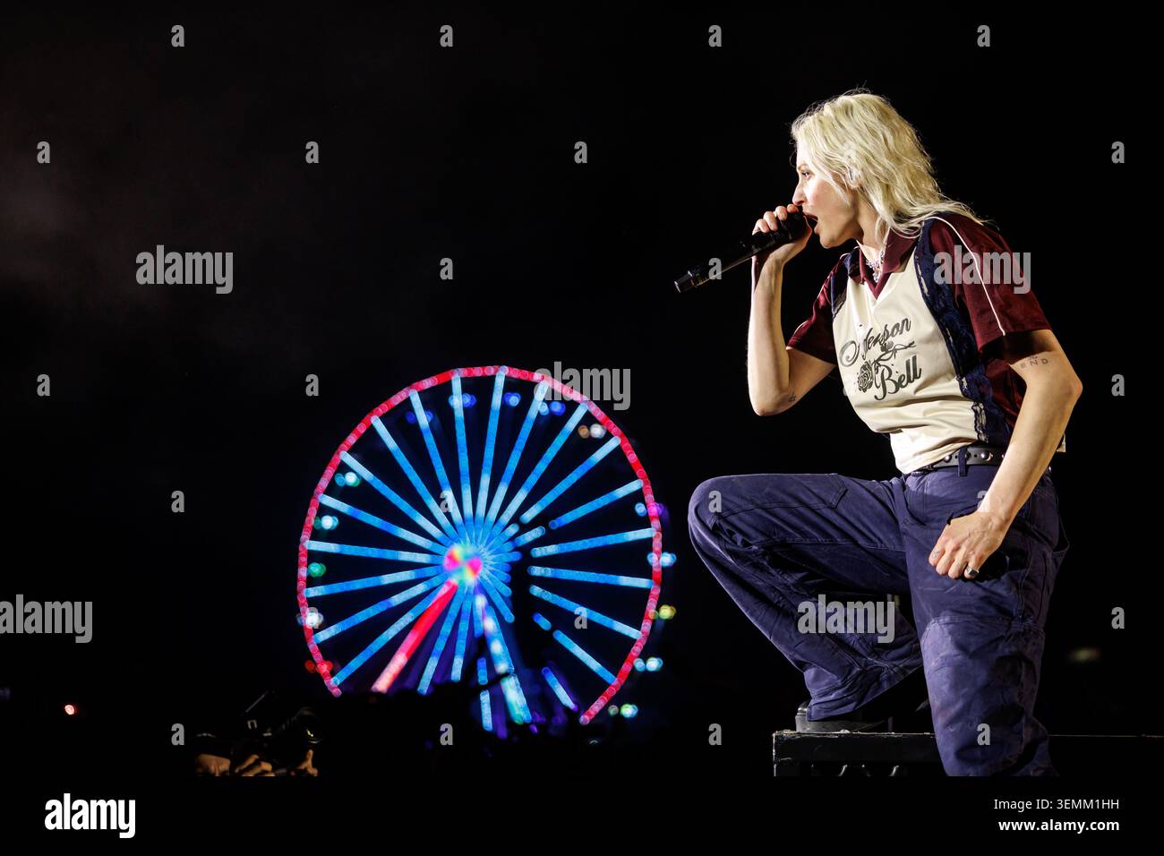 07 June 2026, Bavaria, Nuremberg: Singer Emily Marcia Armstrong ...