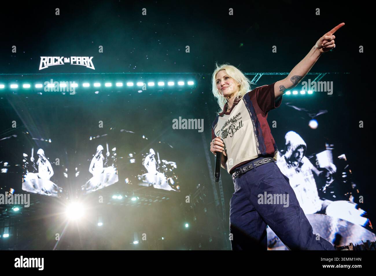 07 June 2026, Bavaria, Nuremberg: Singer Emily Marcia Armstrong ...