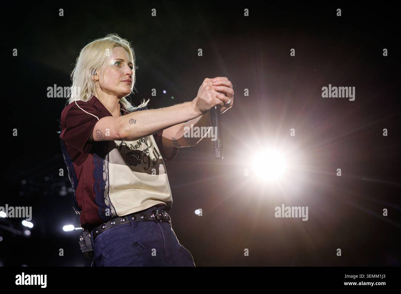 07 June 2026, Bavaria, Nuremberg: Singer Emily Marcia Armstrong ...