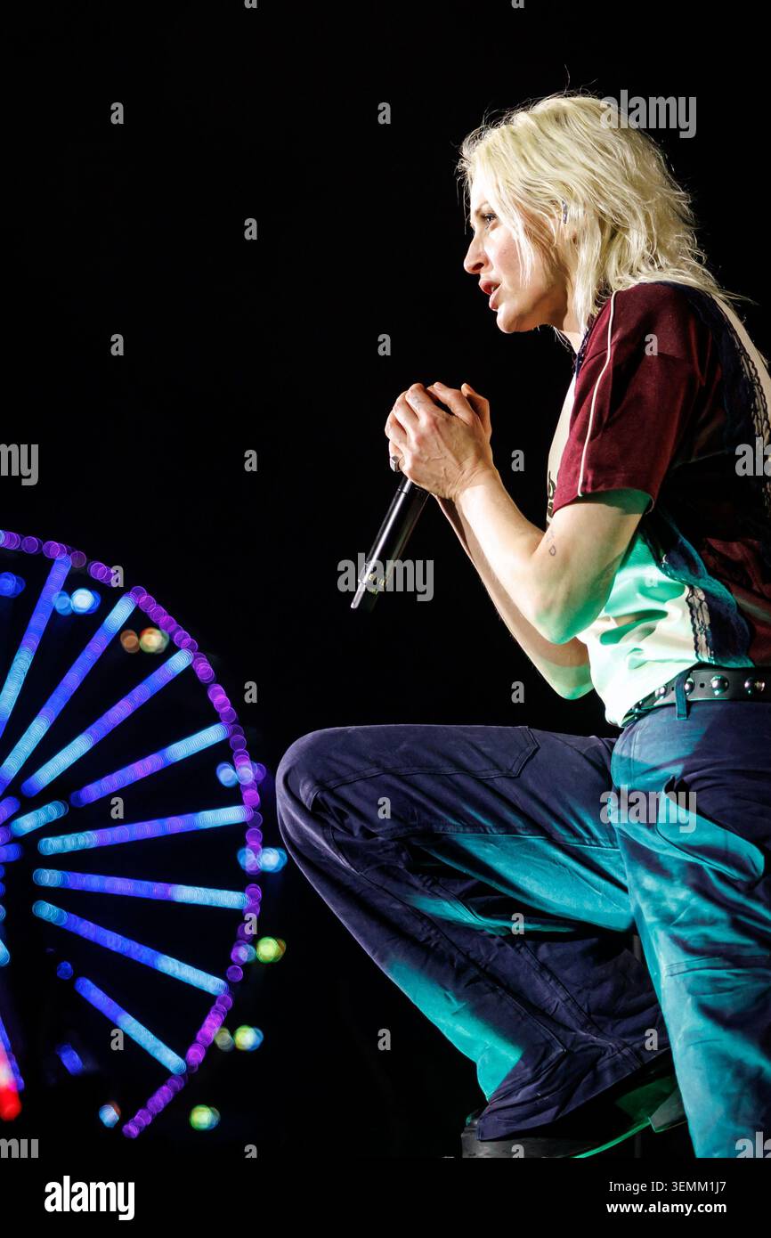 07 June 2026, Bavaria, Nuremberg: Singer Emily Marcia Armstrong ...
