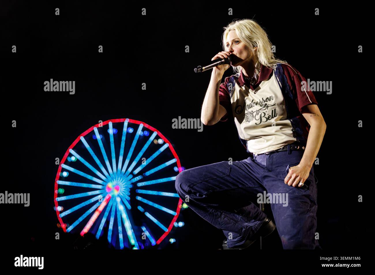 07 June 2026, Bavaria, Nuremberg: Singer Emily Marcia Armstrong ...