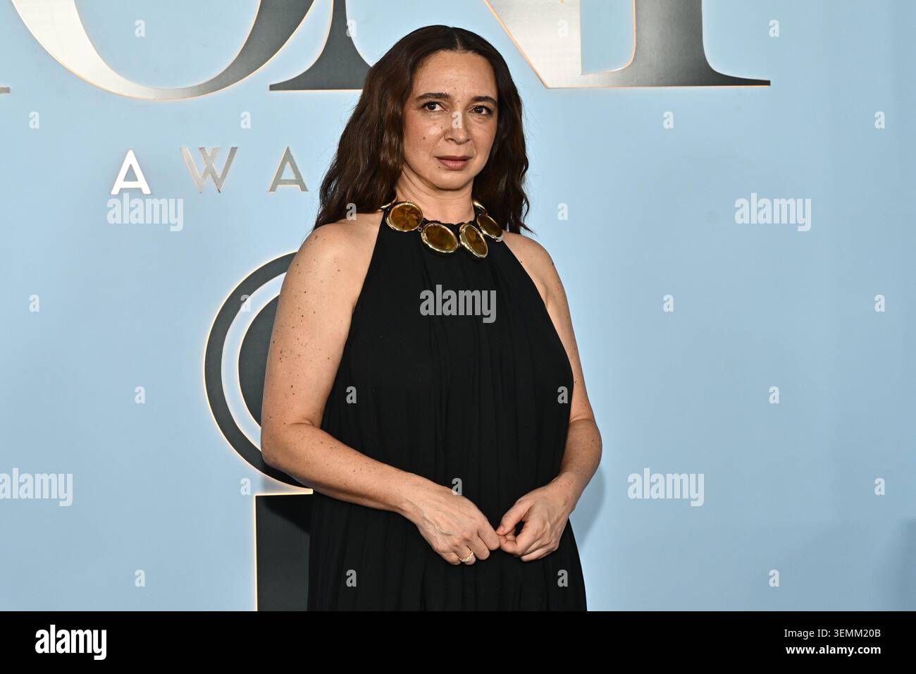 Maya Rudolph arrives at the 79th Tony Awards on Sunday, June 7, 2026 ...