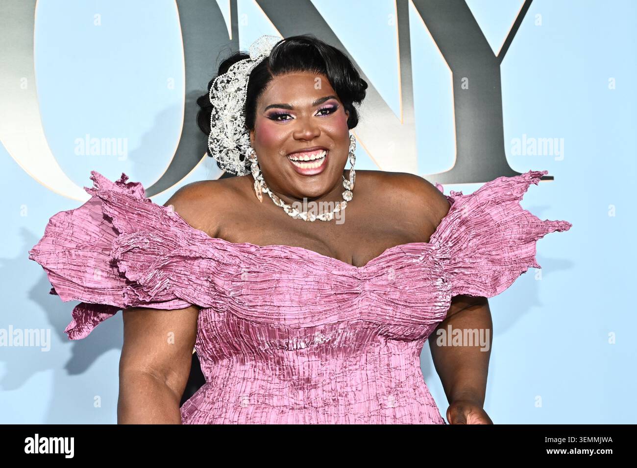 Qween Jean arrives at the 79th Tony Awards on Sunday, June 7, 2026, at ...