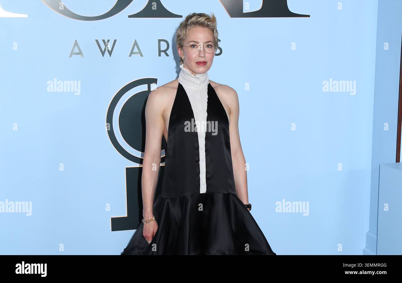 Carrie Coon attending the 79th Annual Tony Awards held at Radio City ...