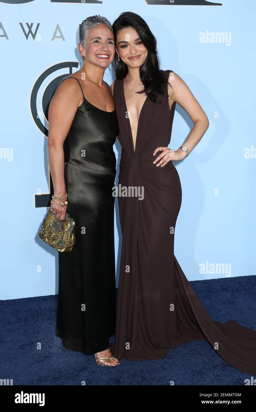 Gina Zegler and Rachel Zegler attending the 79th Annual Tony Awards ...