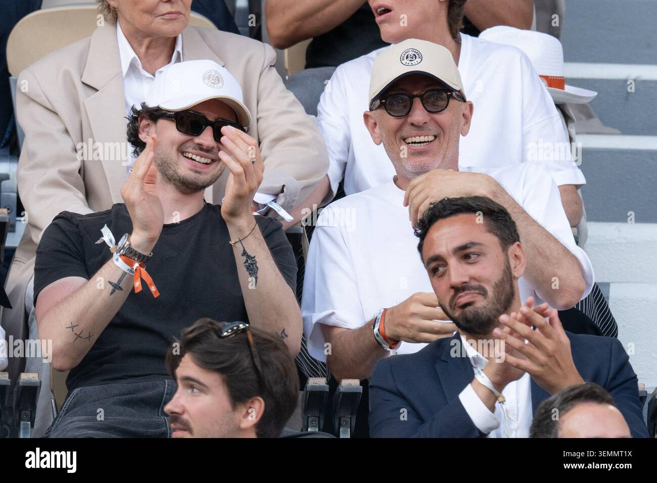 Gad Elmaleh attends the 15rd day of the Roland-Garros 2026 at Roland ...
